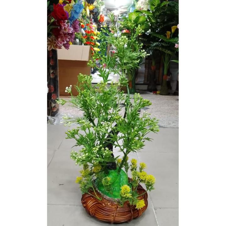 Artificial Plastic Plant Tree - - Home Decoration Item | Daraz.com.bd