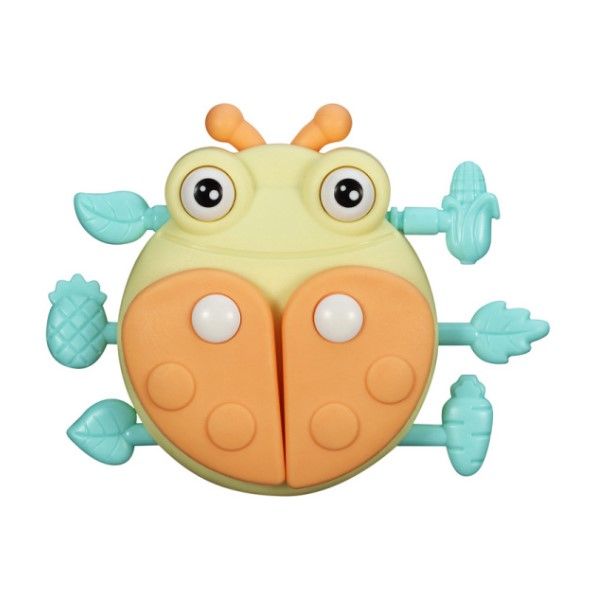 Seven-spotted ladybug Baby fitness educational toy tap Sound CN -1pcs ...