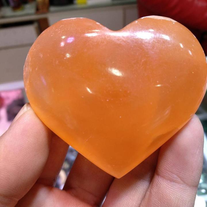 【happy one】CALCITE Crystal Heart Point Beautiful Love | Daraz.com.bd