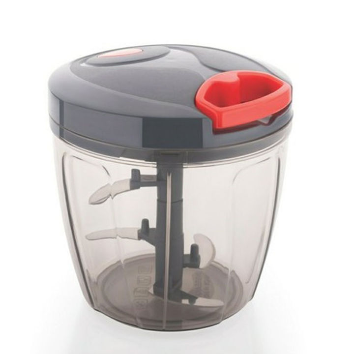 Large Handy and Compact Chopper Handy Quick Cutter for Kitchen, 5 Blade ...