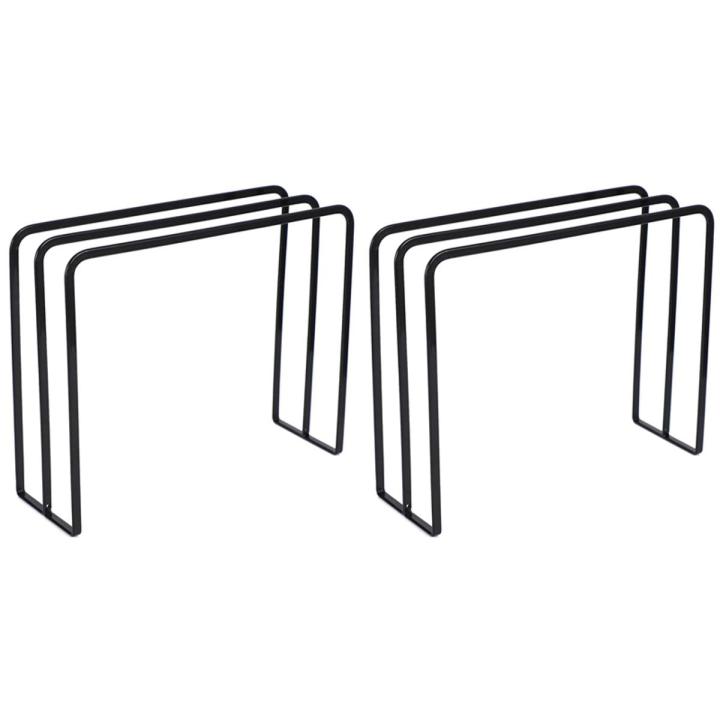 2X Towel Rack Stand Freestanding 3 Tier Vertical Iron Rag Storage Towel ...