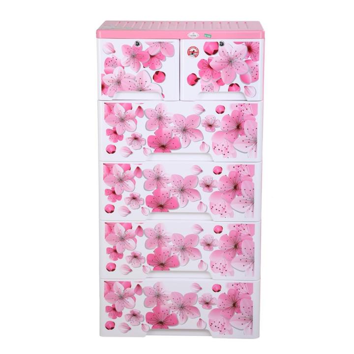 RFL Wardrobe (Classic - 5 Drawer) -(880123)_Cherry | Daraz.com.bd