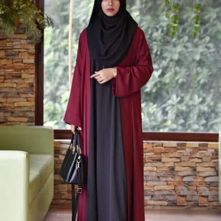 Dubai Burka. New Design Adjusted Kuti Burka With Instant Hijab | Daraz ...
