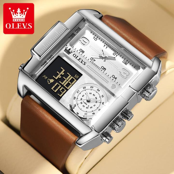 OLEVS Islamic Watch for Men Bangladesh Limited Edition Waterproof Three ...