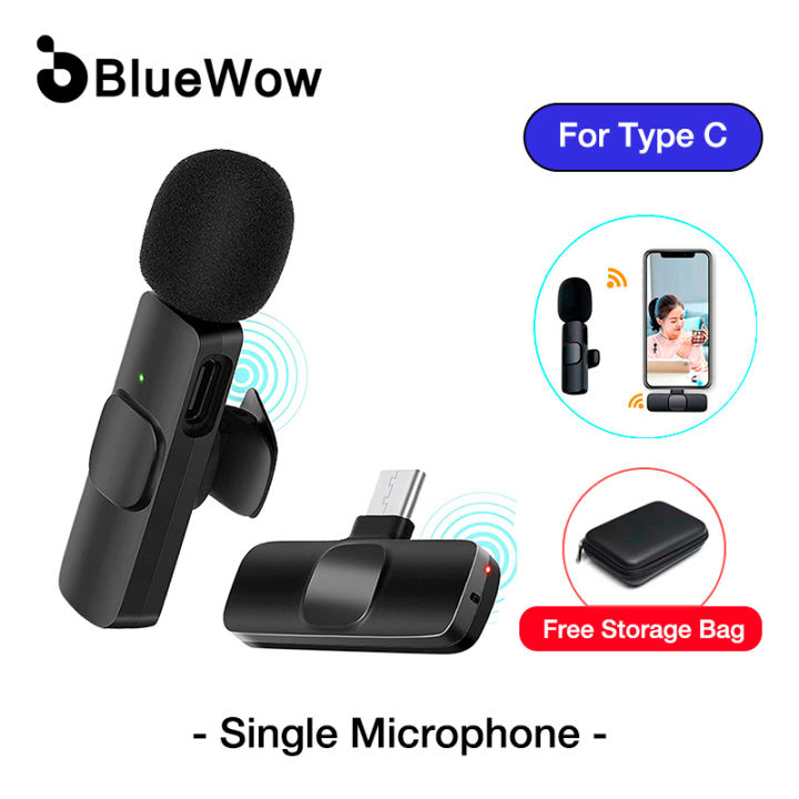 K8 Wireless Collar Clip Professional Microphone For Live, Video, Sound ...