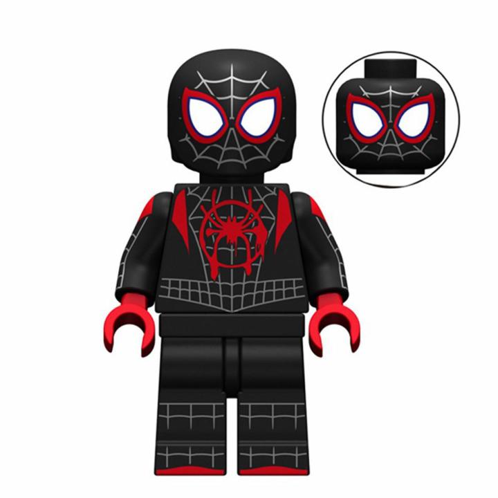 Spiderman Minifigures Set Marvel Super Heroes Spider Man Far From e ...