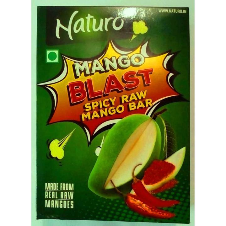 Naturo Mango BLAST Spicy Raw Mango Bar 6X10 gm | Daraz.com.bd