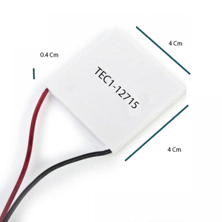 TEC1-12715 Thermoelectric Cooler Peltier 12V 15A Peltier Elemente ...