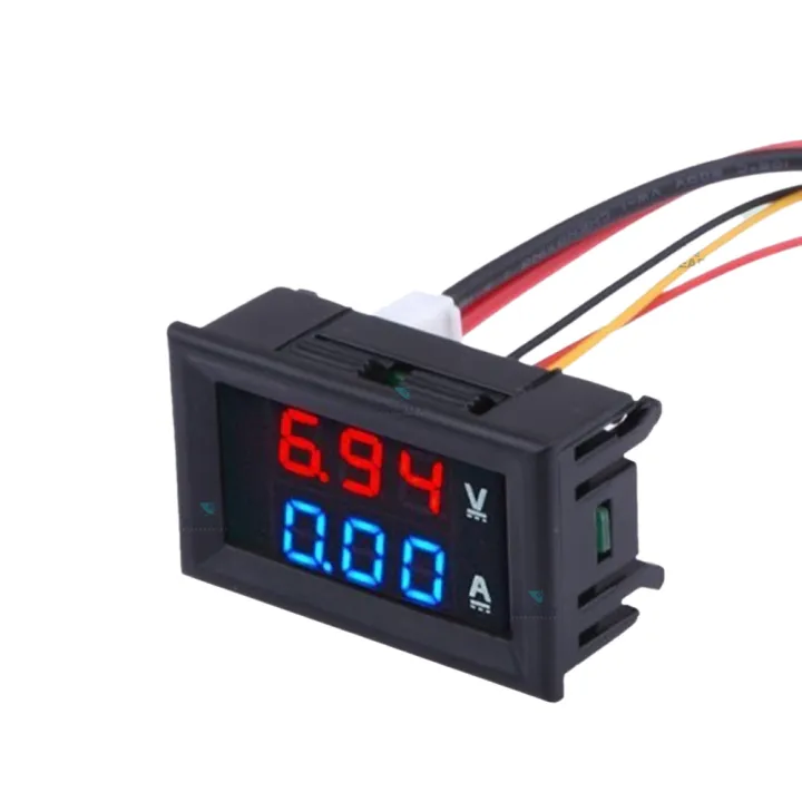 DC Volt Amp Meter Digital Display DSN-VC288 V 10A panel mount meter dc ...