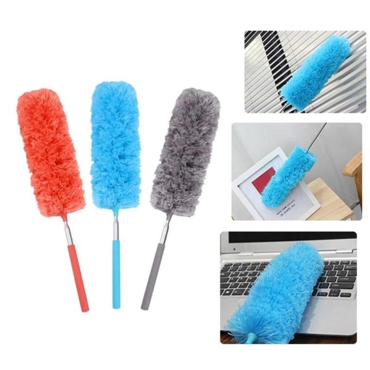 Microfiber Duster Brush Extendable Hand Dust Cleaner Anti Dusting Brush ...