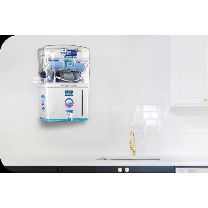 Water Purifier Kent Grand Alkaline (RO + UF + In Tank Uv + TDS Controll ...