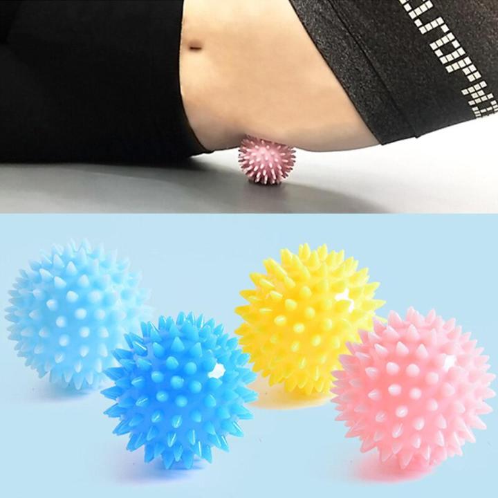 TPR 6.5CM Diameter Hollow Soft Spike Ball Hand Strength Recovery ...