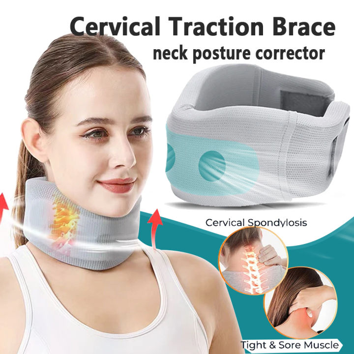 Neck Stretcher Posture Corrector Portable Cervical Traction Orthopedic ...