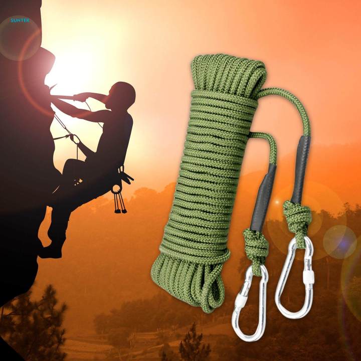 Static Rock Climbing Rope Fire Escape Rappelling Rope for Mountain ...