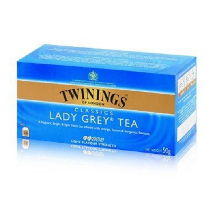 Twinings Lady Grey Tea - 25Pcs Tea Bags 50gm | Daraz.com.bd