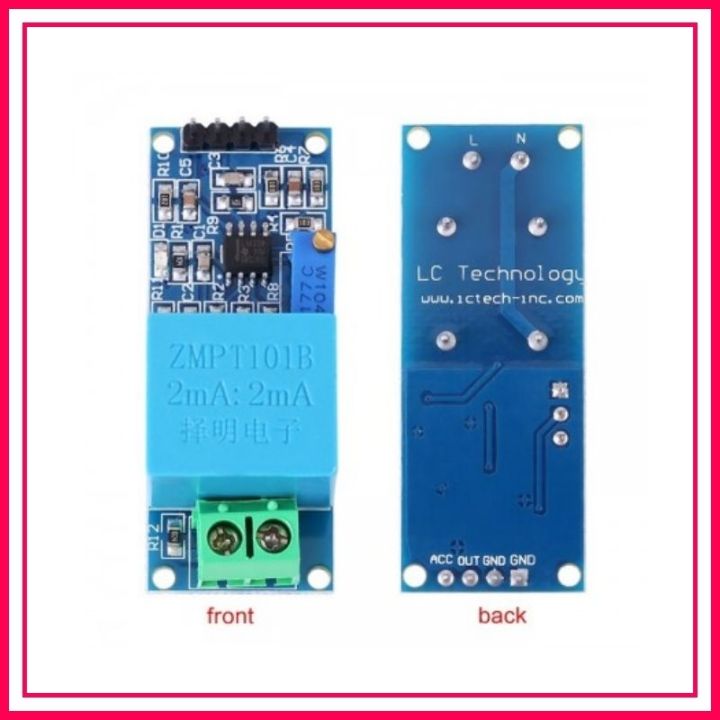 ZMPT101B Single Phase Voltage Transformer Module AC Voltage Sensor 2mA ...
