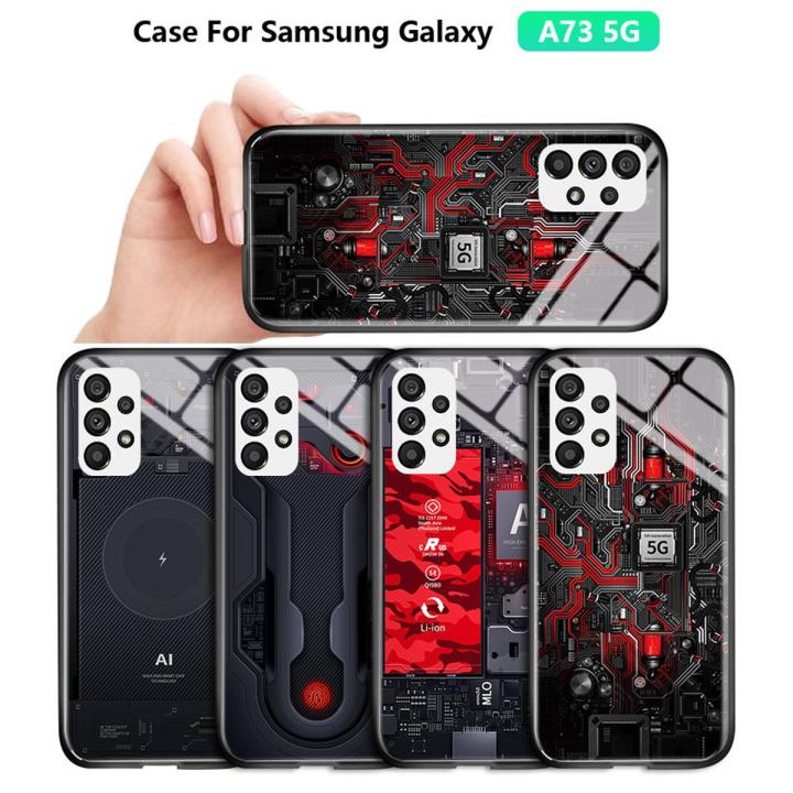TA for Samsung Galaxy A73 5G Back Cover Tech Parts Fashion Luxury Phone ...