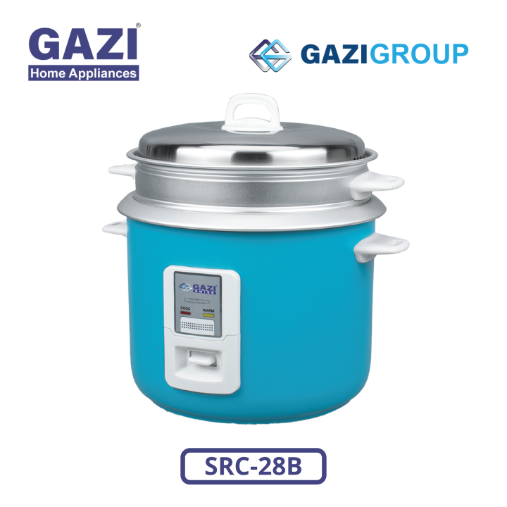 Gazi Rice Cooker 2.8 Litter SRC-28B Glass Lid | Daraz.com.bd