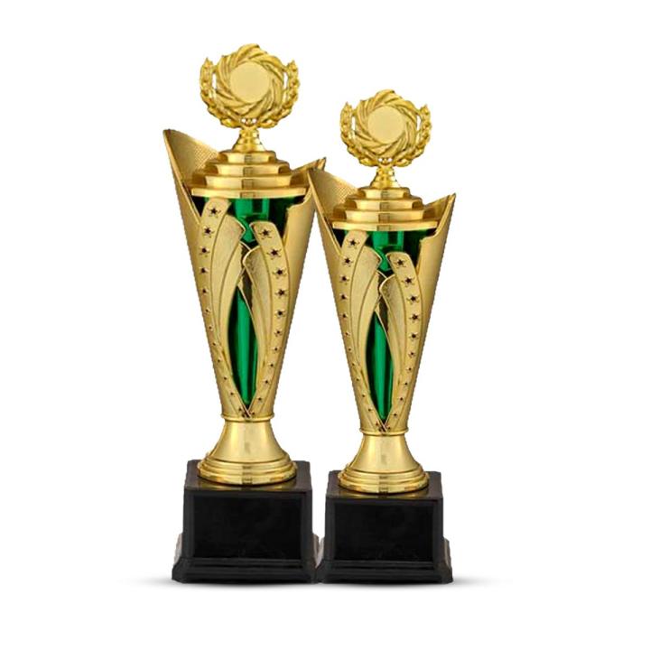 Golden Trophy Set - Cricket Trophy - Football Trophy For Champion ...
