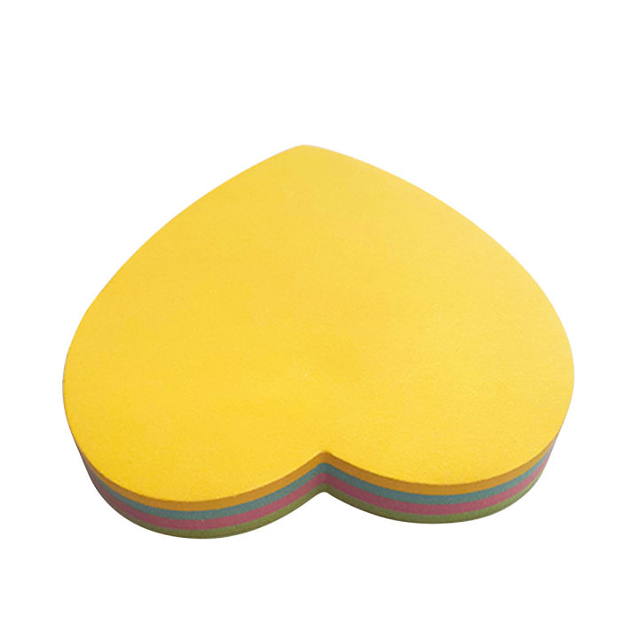 Sticky Notes LOVE SHAPE 3 x 3 Inch Self Stick For To Do List(Set of 100 ...