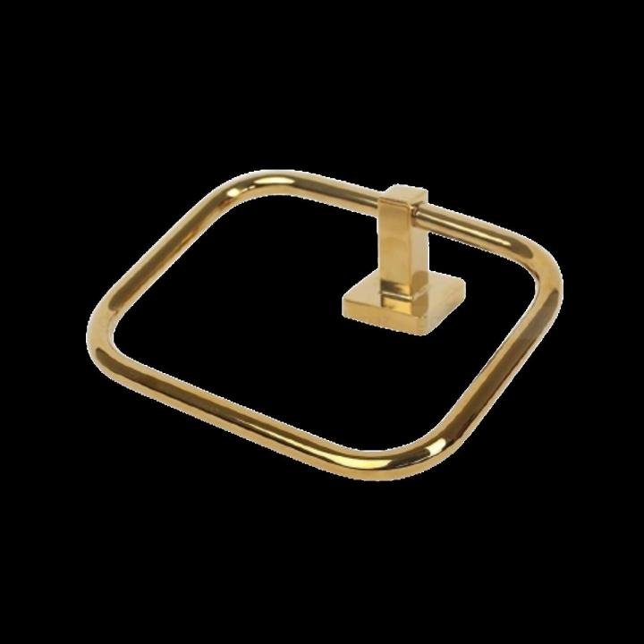 Towel Rail Rectangle Golden Colour | Daraz.com.bd