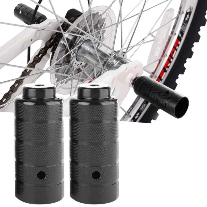 Bicycle Rear Stunt Foot Peg Six Axle (Black) | Daraz.com.bd