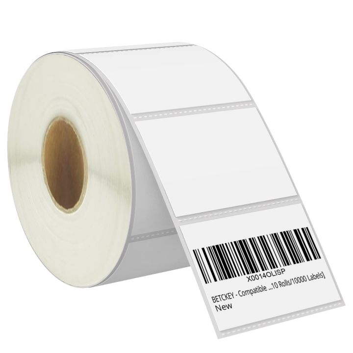 Direct Thermal Barcode Label Stickers – 45mm x 35mm (1.6x1.3 Inch) | 2 ...