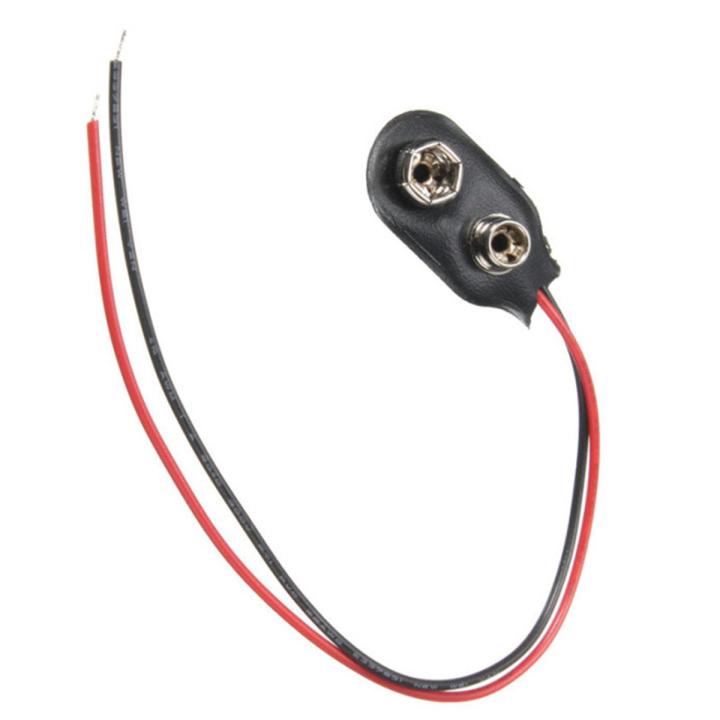 9v Battery Snap Clip button interface connector lead wire Type-I 9V ...