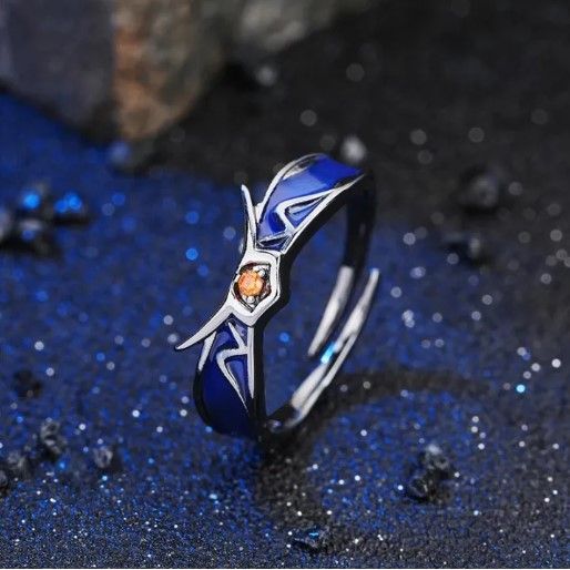 Anime Code Geass: Lelouch of the Rebellion Stone Adjustable Size Rings ...