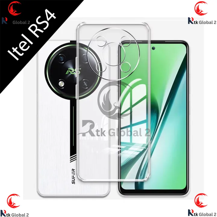 Itel RS4 // Xundd Transparent Phone Cover Shockproof Bumper Protective ...