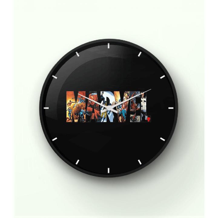 Paperboat Marvel Wall Clock 10 Inch | Daraz.com.bd