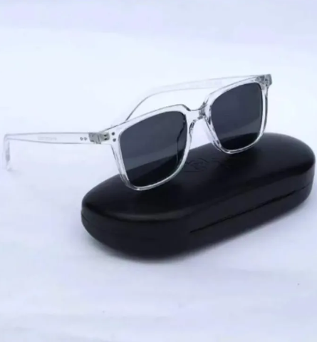 Transparent Frame Sunglasses for Men - Black | Daraz.com.bd