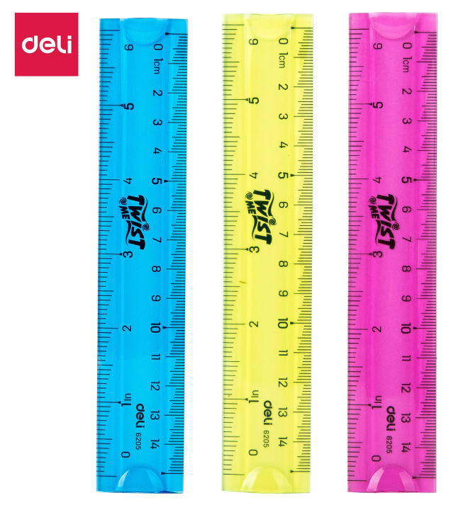 Deli E6205 Flexible Ruler(Assorted)(Pcs) | Daraz.com.bd