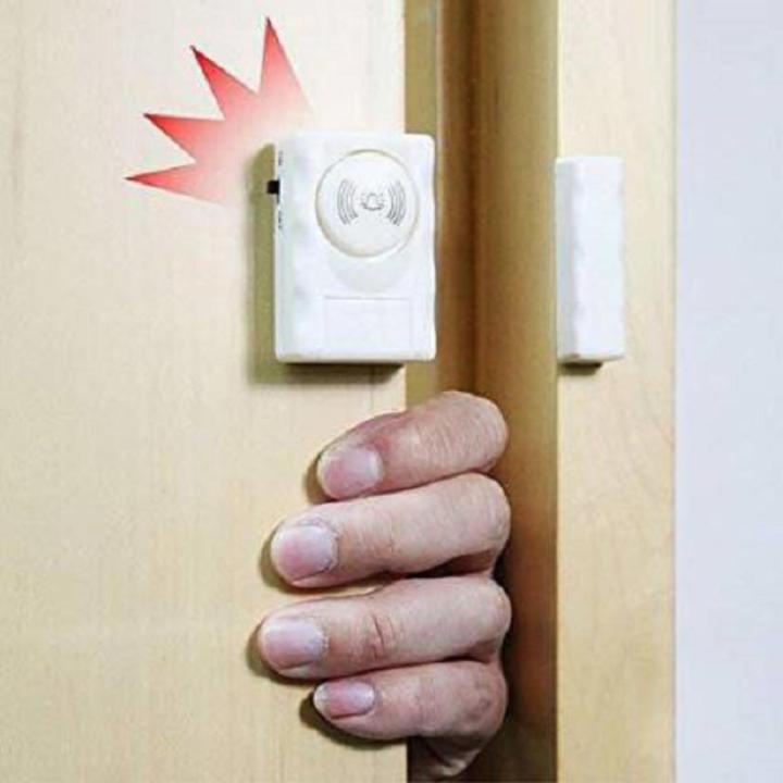 Mini Wireless Door Window Alarm Home House Entry Sensor Alarm | Daraz ...