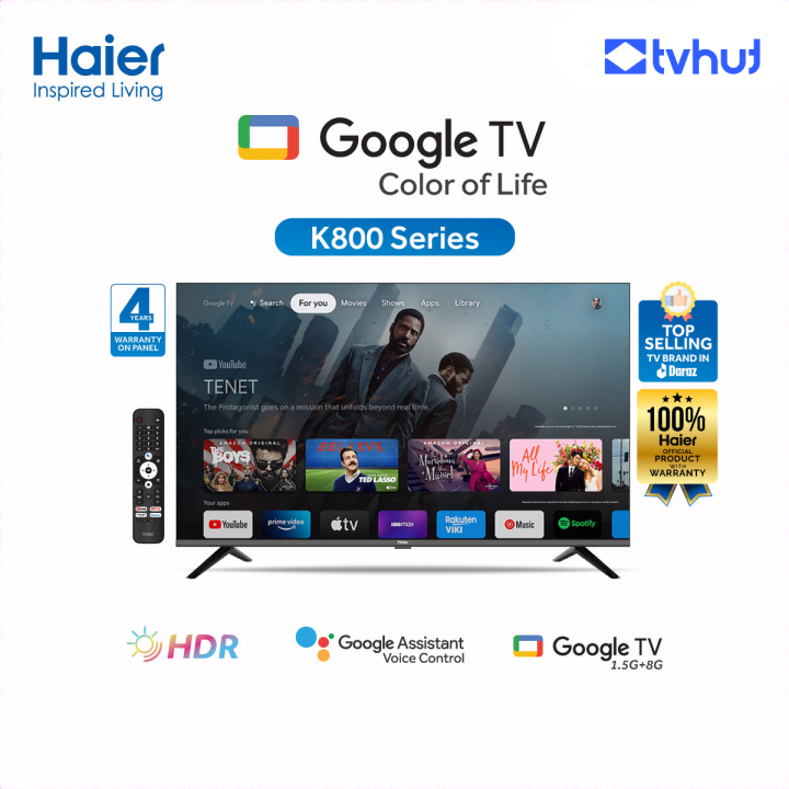 Haier 43 Inch FHD Google TV H43K85FFX | Daraz.com.bd