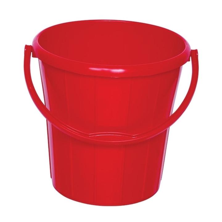 RFL Super Bucket Plastic Handle Red 20 Liters 91362 | Daraz.com.bd