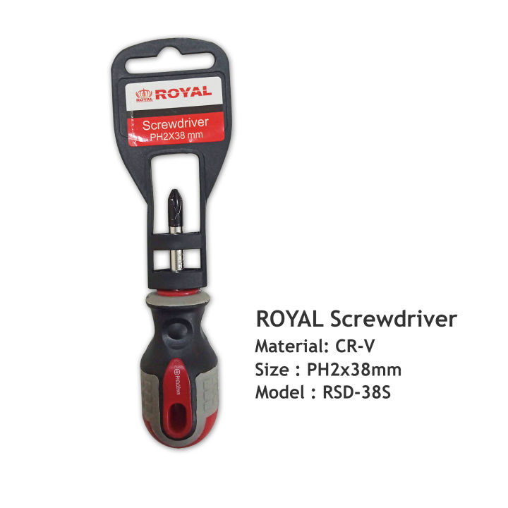 ROYAL PH2x38mm Phillips Screwdriver With Magnetic Tip Model RSD-38S ...