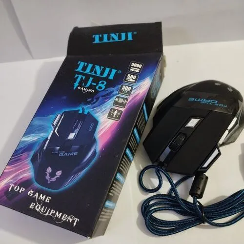 TINJI TJ-8 USB Gaming Mouse Ultra fast FPS fremeRate 3000 For PC & Laptop | Daraz.com.bd