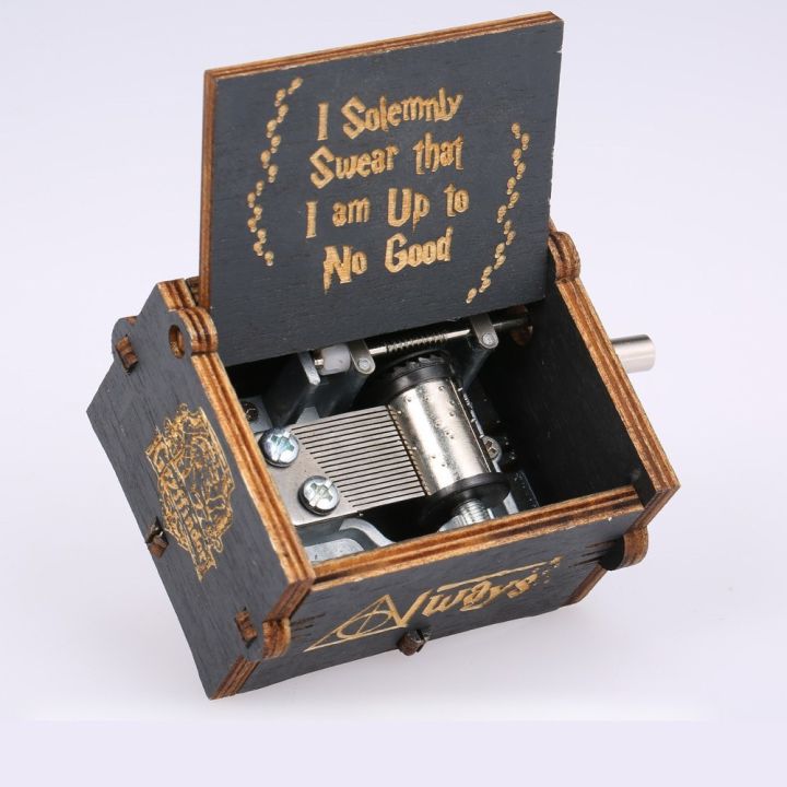 Vintage Wooden Harry Potter Theme ong Music Box | Daraz.com.bd