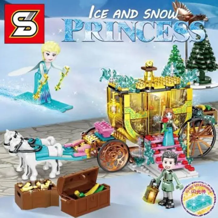Disny Princess Frozen Anna Elsa Ice and Snow Grocery Store Building ...