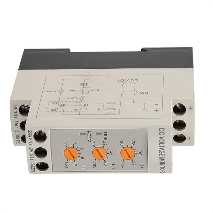 XHHDQES Overvoltage Undervoltage Protector Voltage Monitoring Relay ...