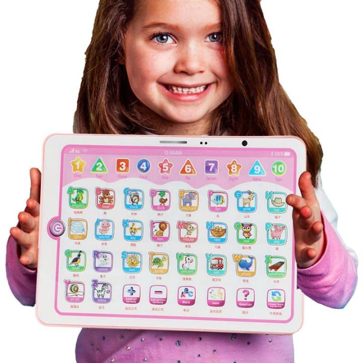 Learning Tablet For Toddler Kids Tablet Learning Pad With ABC Number ...