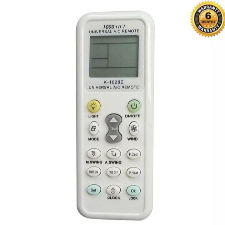 Universal AC Remote Control For 1000 Diffrent World Famous Brand AC ...