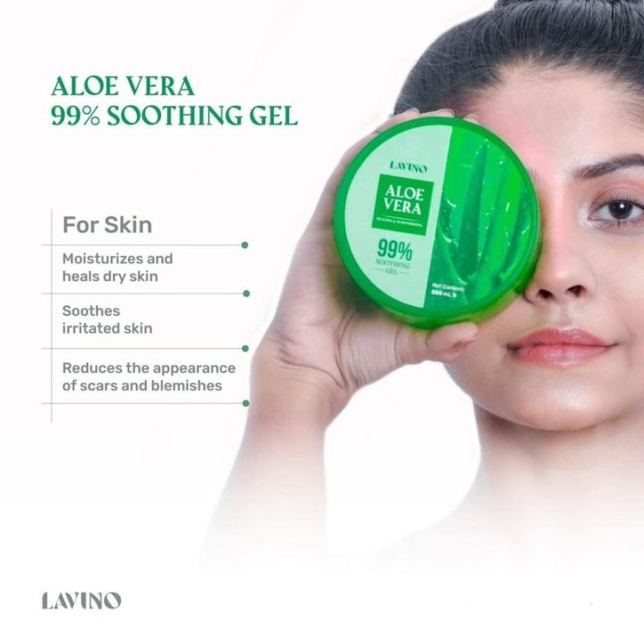 Aloe Vera 99% Soothing Gel – 250ml | Daraz.com.bd