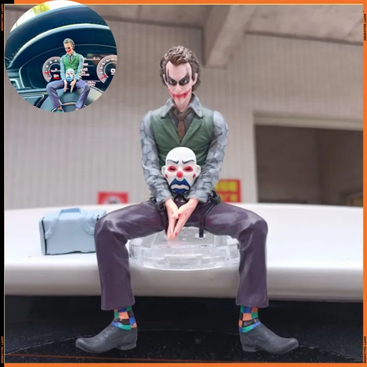 【Shop the Look】 Hot Joker Sitting Posture Figure Pvc Car Rear Roof ...