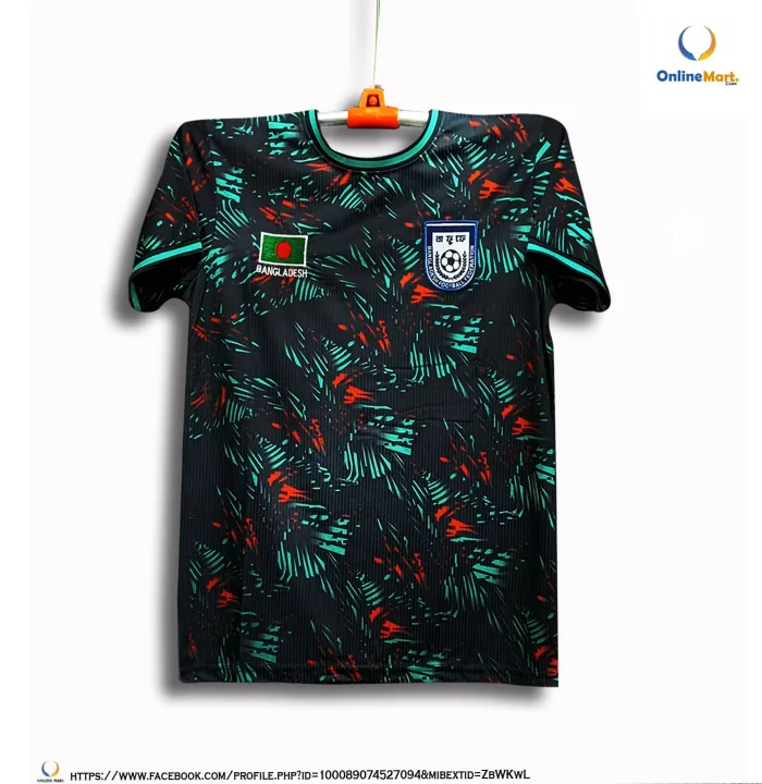 Bangladesh Bafufe Football Thai Premium Short Sleeve Jersey For Men ...