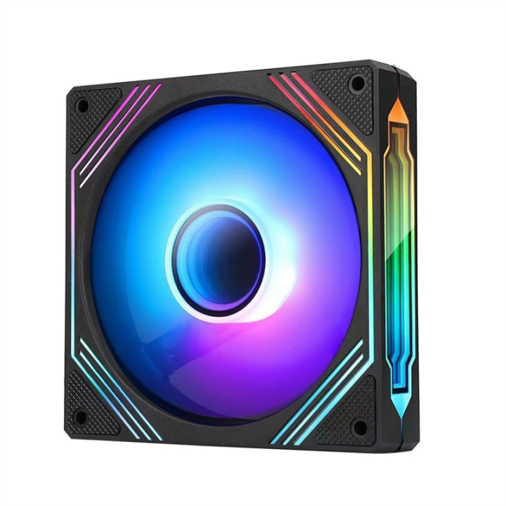 PC Case Fan 14CM 5V 3Pin ARGB Circulating Mirror Light Effect Negative ...