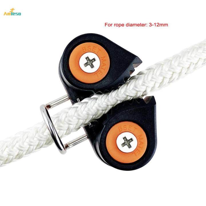 Composite 2 Row Sailboat Cam Cleat Kayak Anchor Cam Cleat for 3-12mm ...