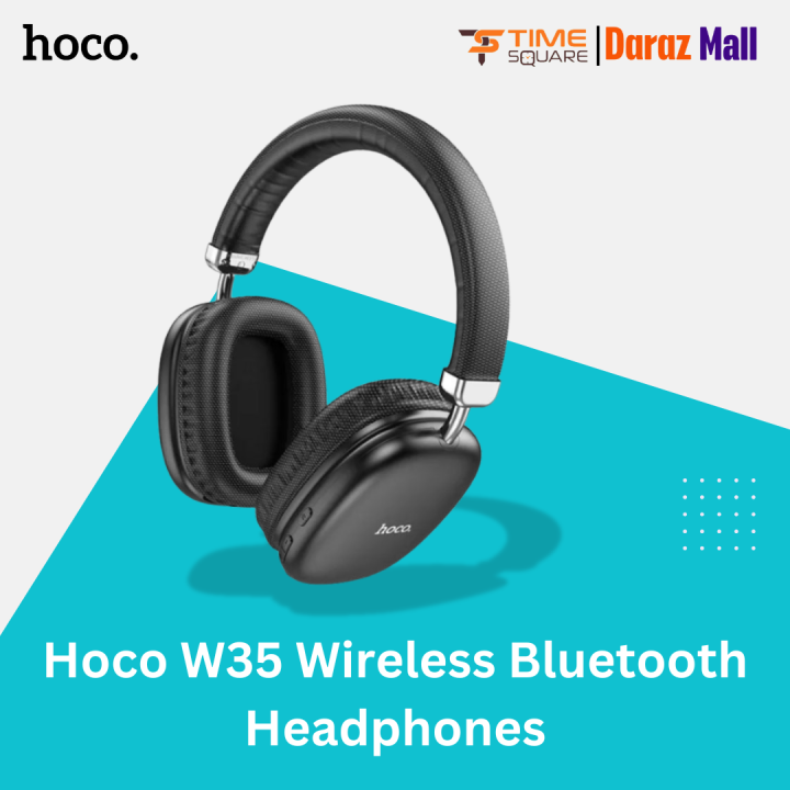 Hoco Headphones W35 Sound Magic Bluetooth Wireless Wired Headphone- Time Square | Daraz.com.bd