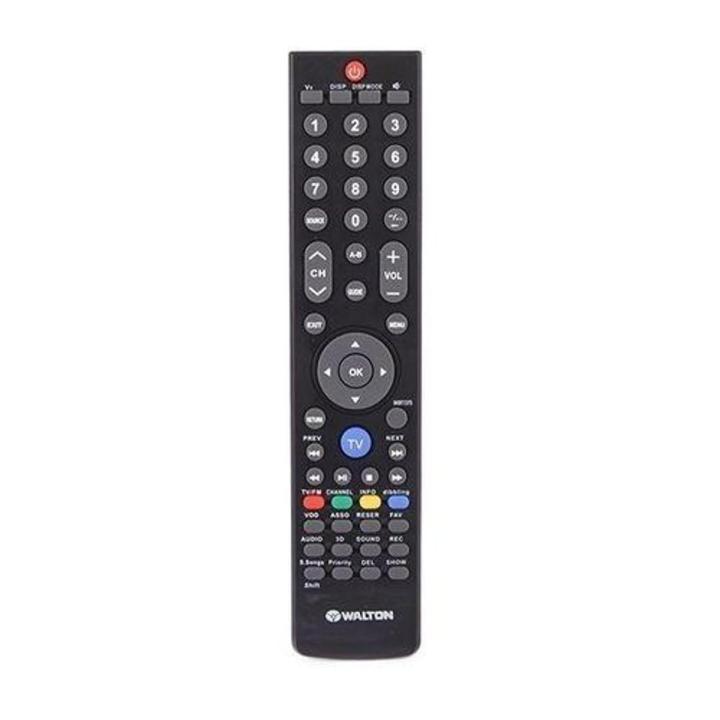 Walton LED/LCD Smart TV Remote - Black | Daraz.com.bd